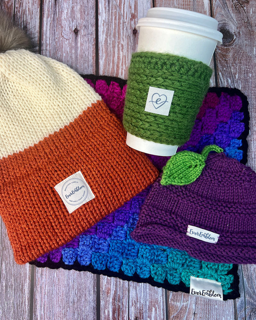 Mastering Sewing Labels on Knitting & Crochet Projects – EverEmblem