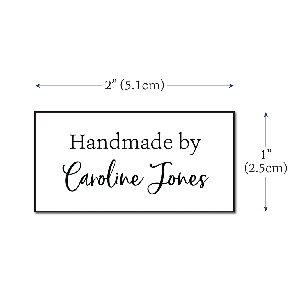 Simple Text Label Cotton Label Set - 2"x1" – EverEmblem