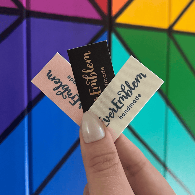 EverEmblem - Custom Sewing labels for handmade goods starting at $15