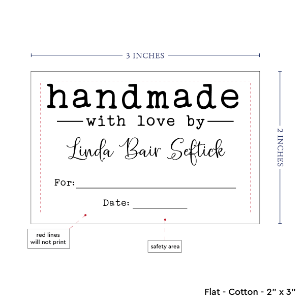 Modern Fill in Labels (2"x3"-Cotton) – EverEmblem