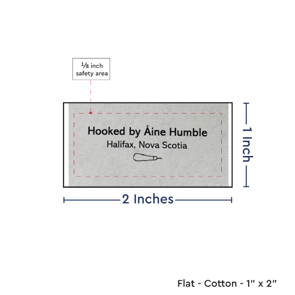 Print your Logo or Image on FLAT Cotton Tags – EverEmblem