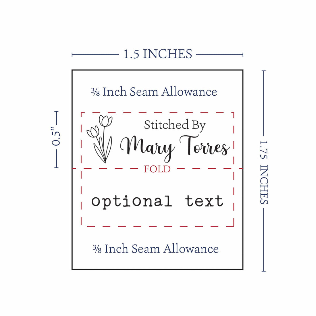 printed ribbon personalized | Custom Tags starting at $15 US – EverEmblem