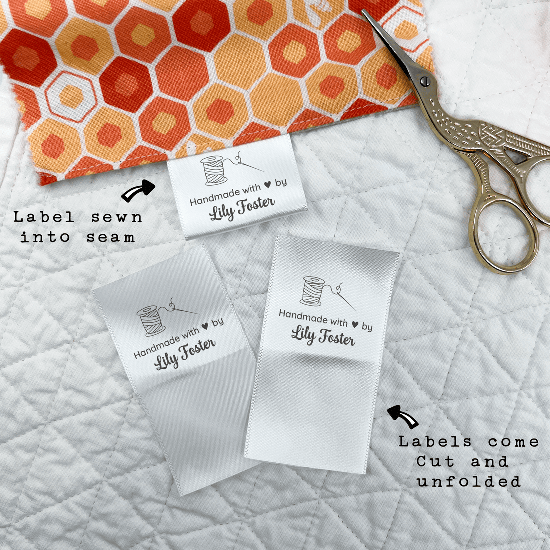 Modern Sewing Labels - Personalized labels starting at $15 – EverEmblem