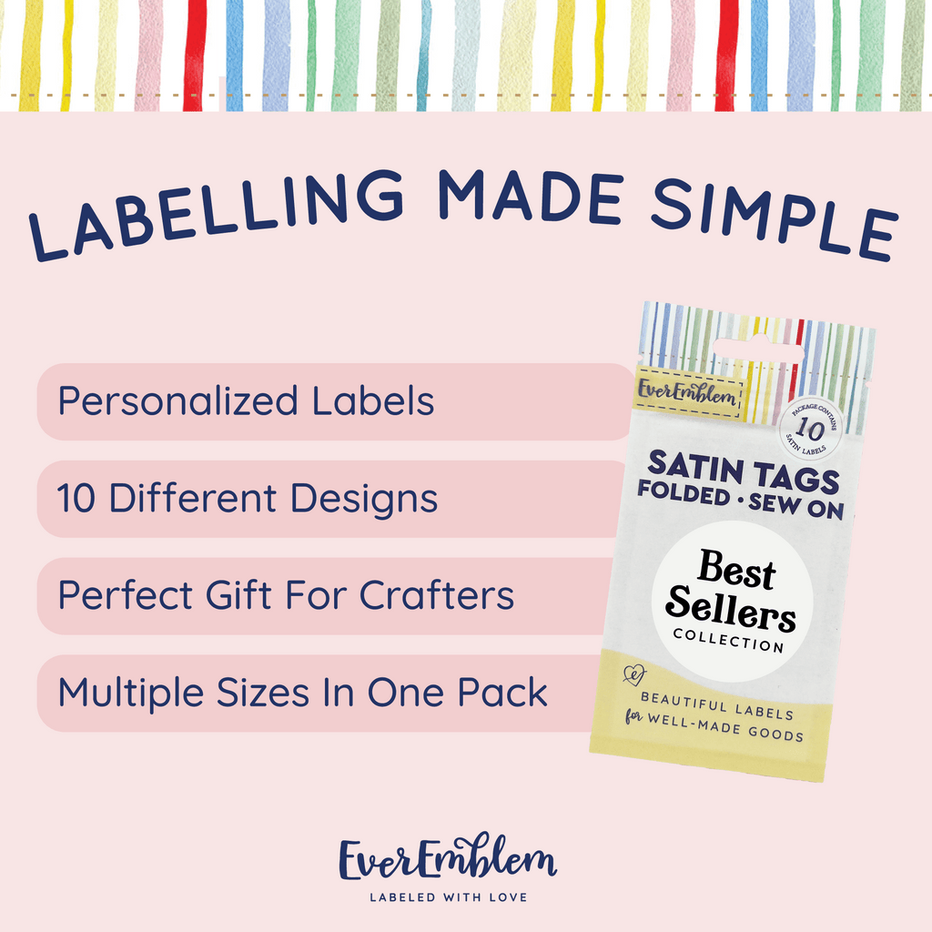 sewing labels for quilts, blankets, and crafts | EverEmblem