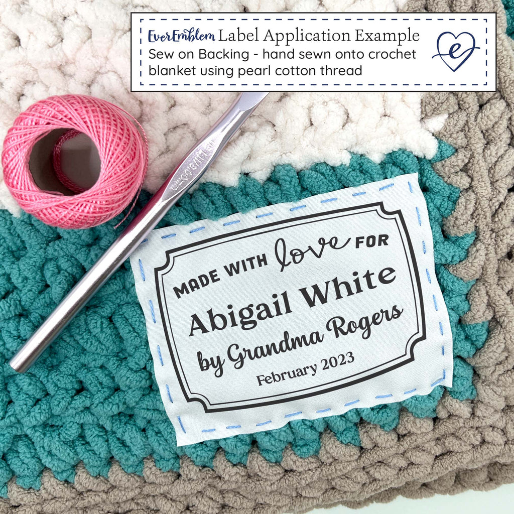 Classic Frame Single Label – EverEmblem