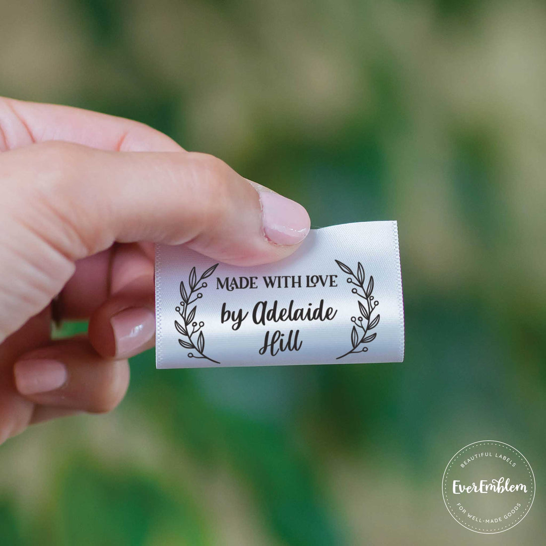 Personalized Sewing Labels - Satin Labels Starting at $15 – EverEmblem