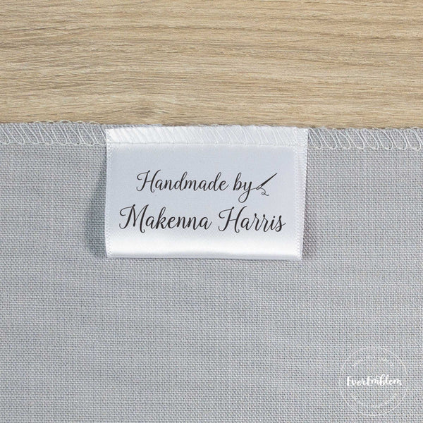 Large personalized Labels custom made for handmade quilts | EverEmblem